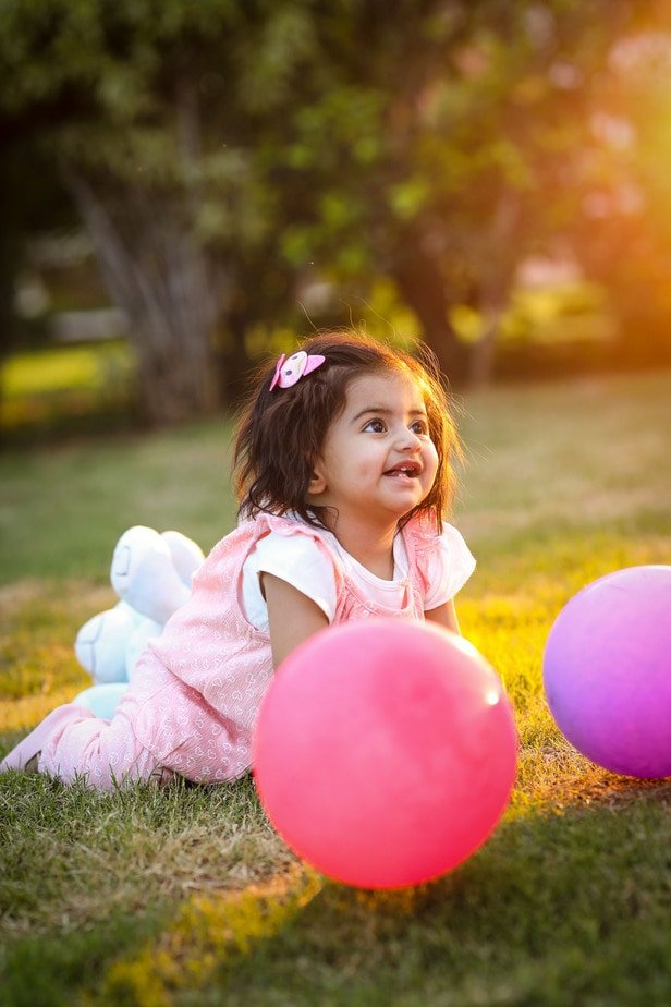 Pre Birthday Photoshoot Baby Girl In Hyderabad | Outdoor